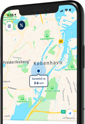 Download Danmarks bedste taxa app her | TAXA 4x35